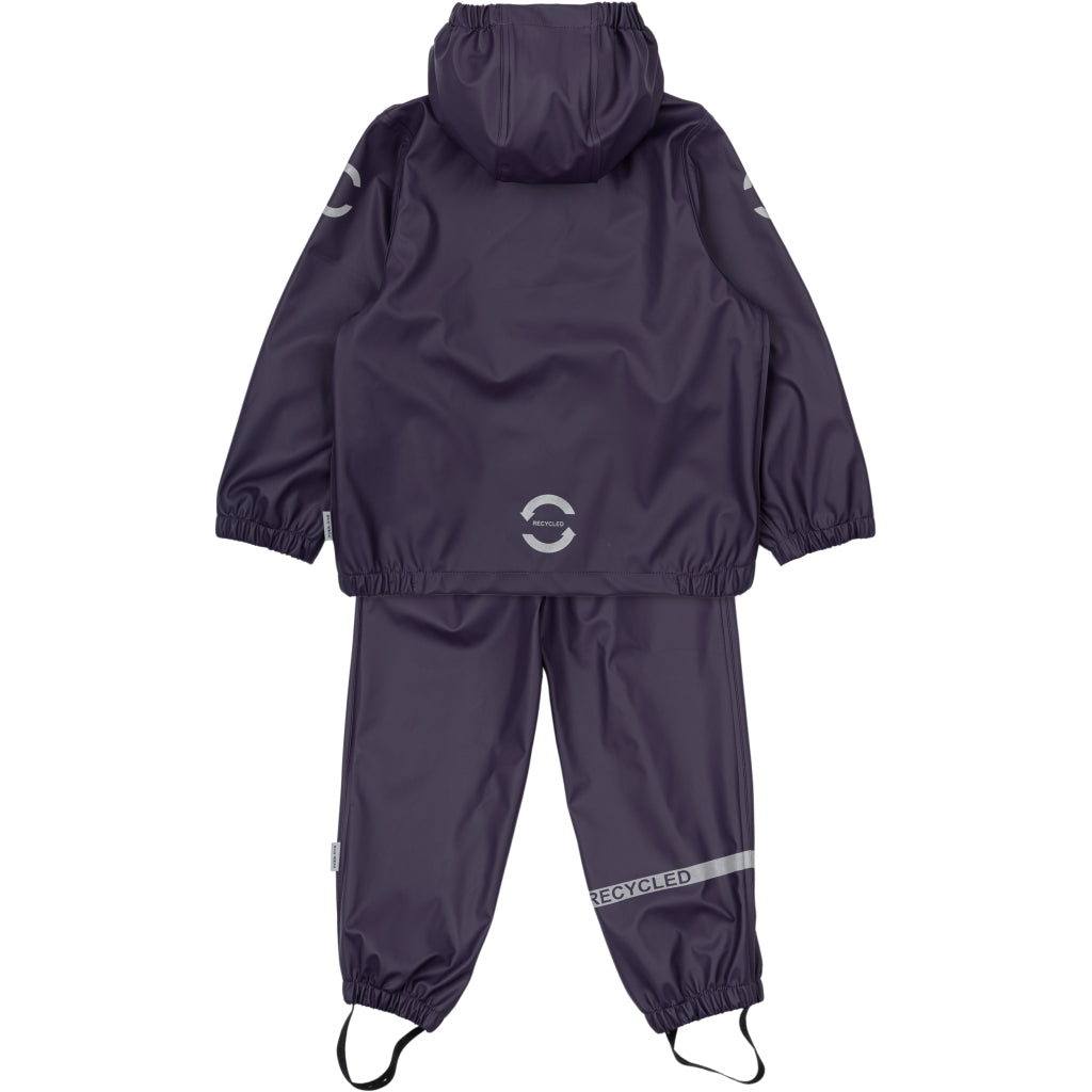 MIKK-LINE Denmark Recycled Plastic Waterproof Dungaree Rain Set ...