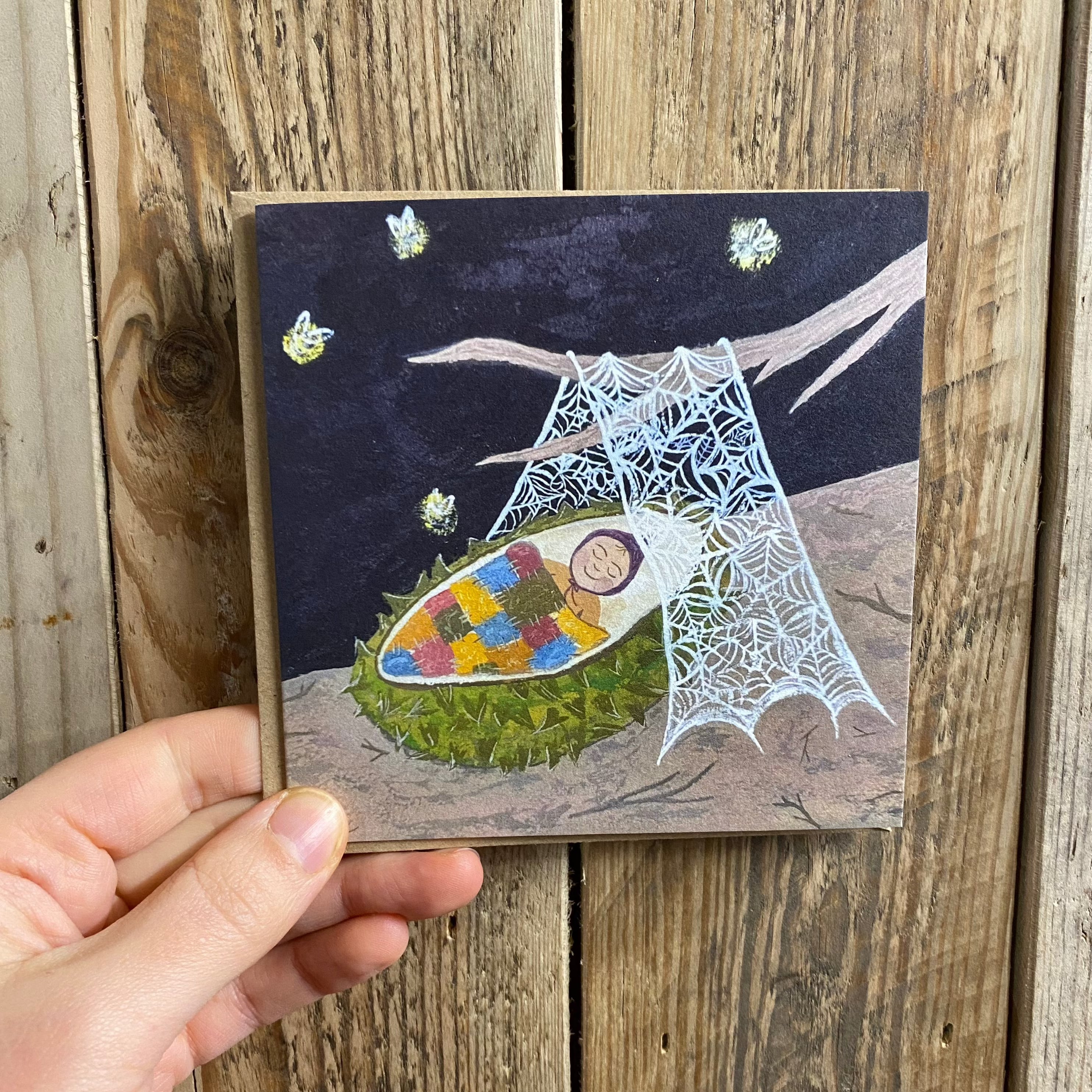 Lydia Mae Design Conker Baby Greetings Card – SMALL-FOLK