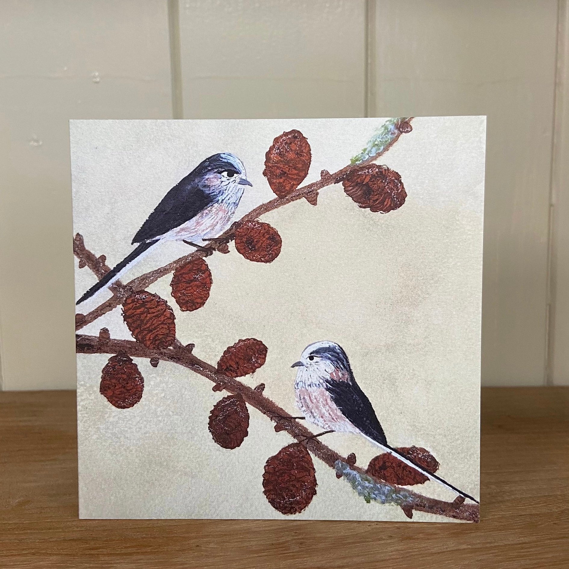 Lydia Mae Design Long Tail Tits Greetings Card – SMALL-FOLK