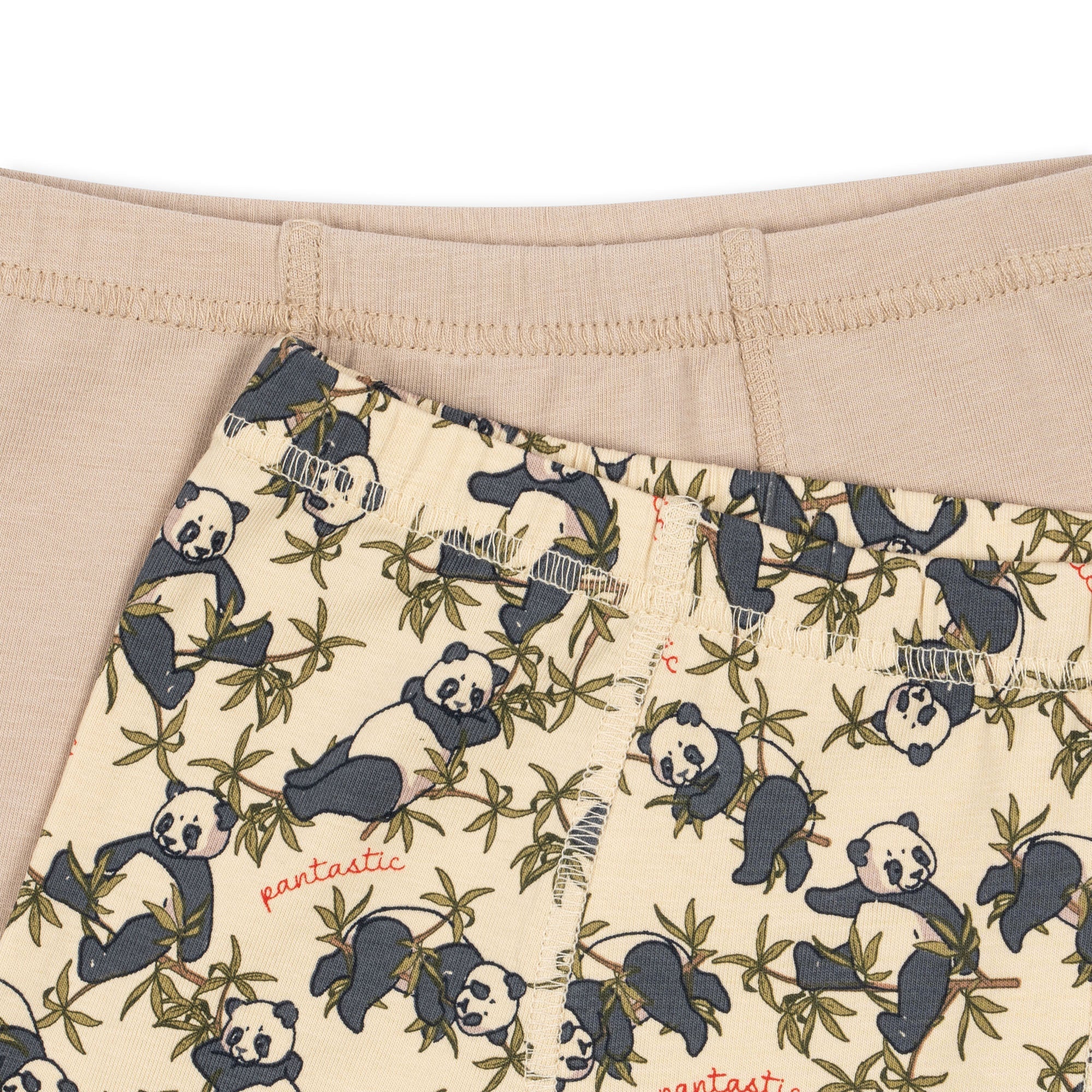 Konges Sløjd Basic Boxers, 2 Pack - Panda/Oxford Tan – SMALL-FOLK