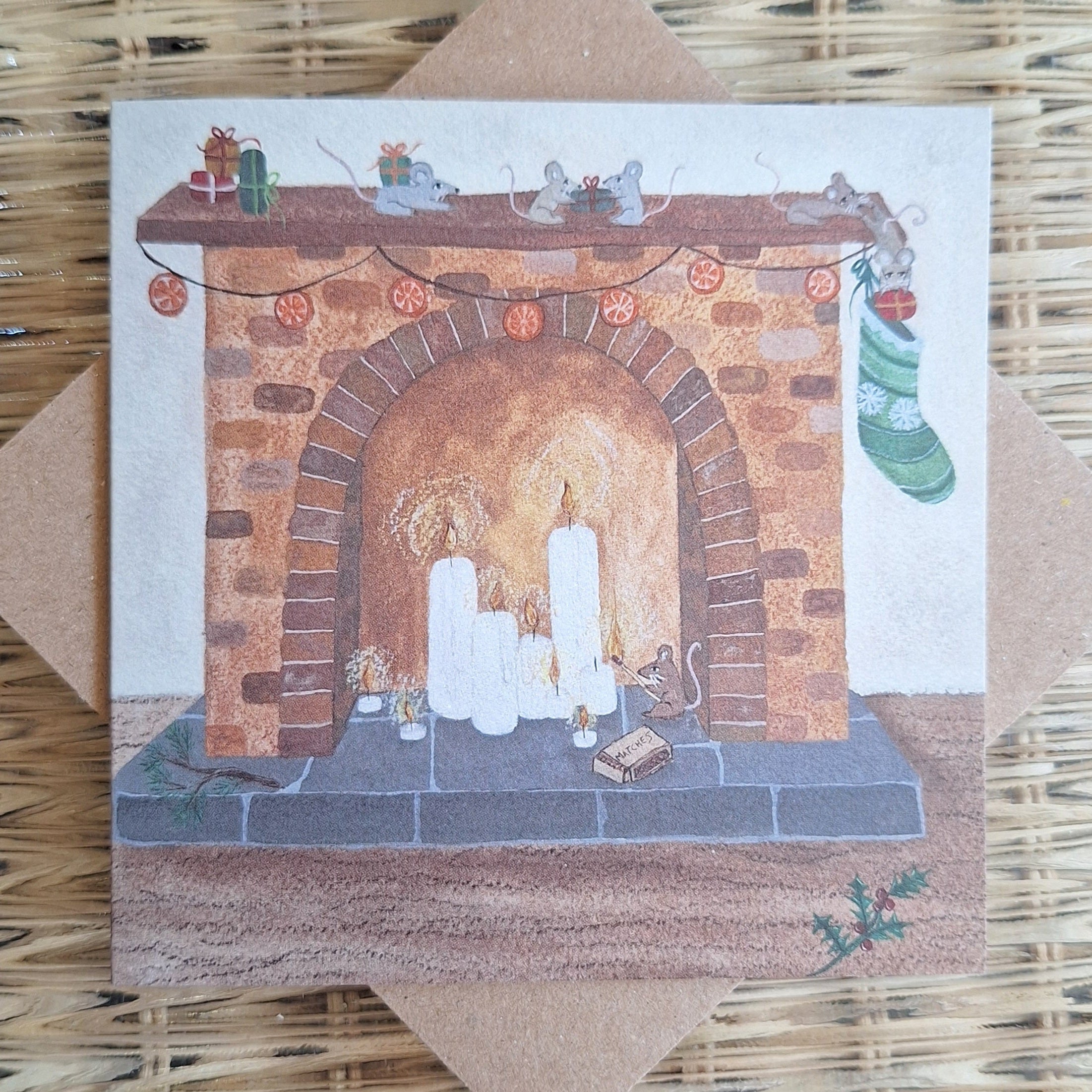 Lydia Mae Design Christmas Mice Greetings Card – SMALL-FOLK