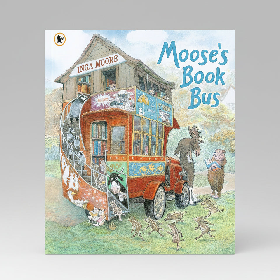 Moose's Book Bus - Inga Moore – SMALL-FOLK