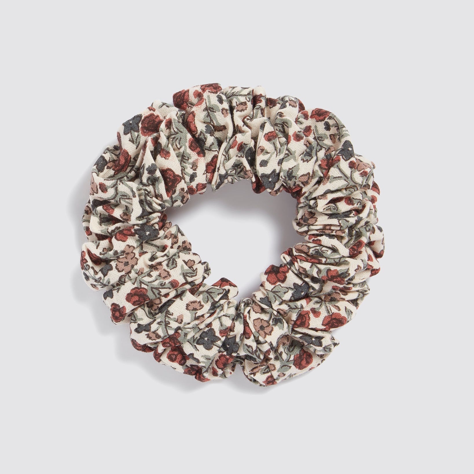 Little Cotton Clothes Organic Cotton Scrunchie - Cottage Floral – SMALL ...