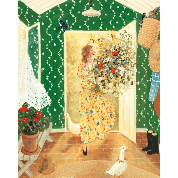 Loré Pemberton Welcoming in Summer Art Print – SMALL-FOLK