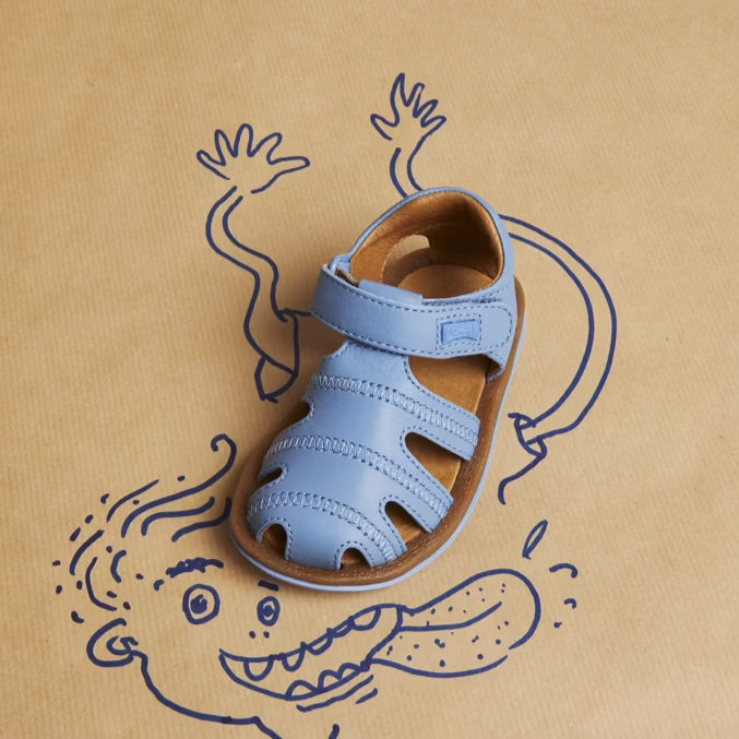 Camper Bicho Kids First Sandals - Blue – SMALL-FOLK