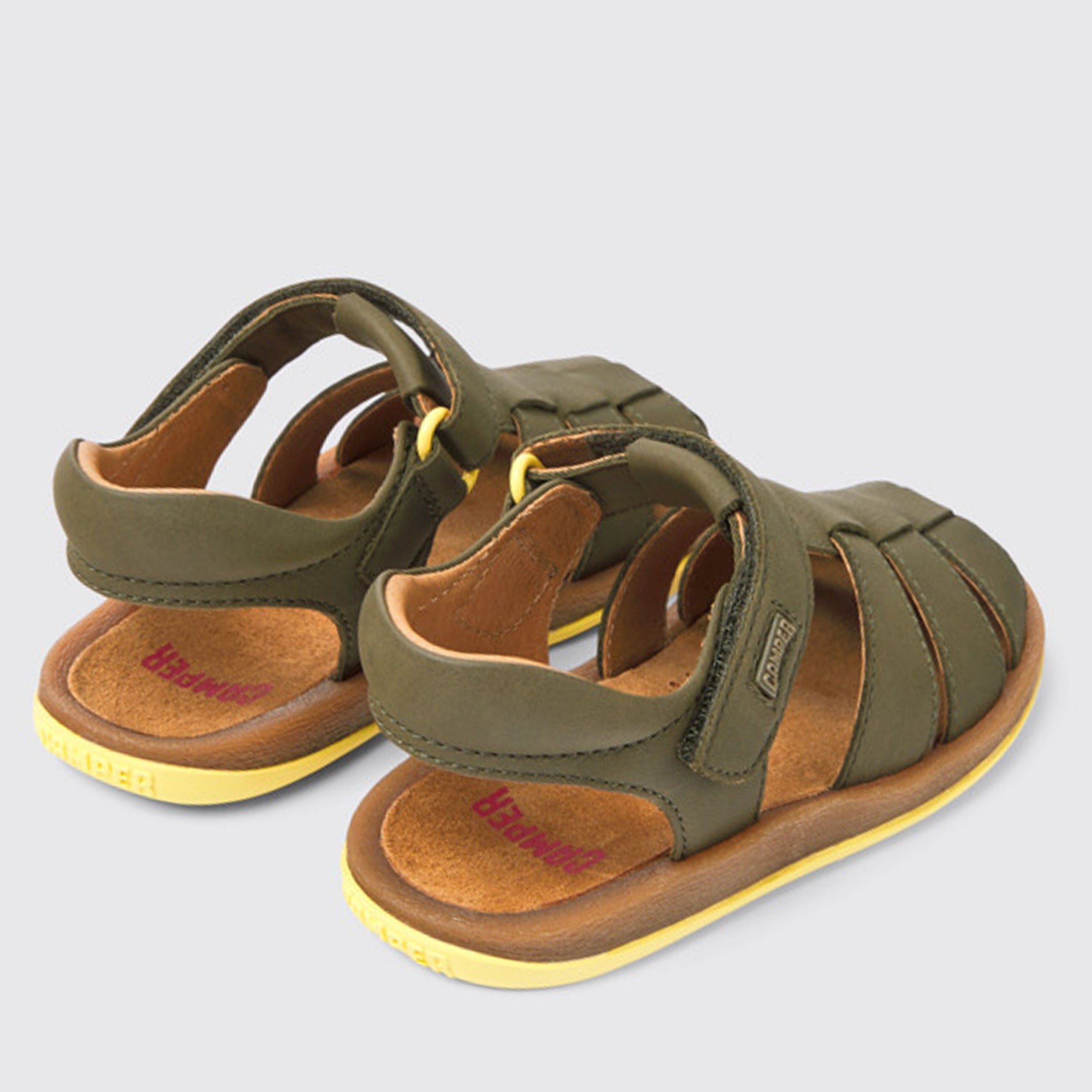 Camper Bicho Kids Sandals - Olive Green – SMALL-FOLK